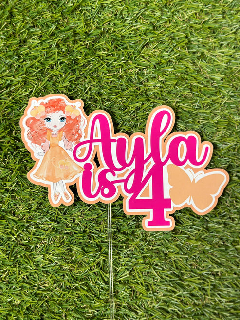 Emma Memma Personalised Cake Topper – Blissful Toppers